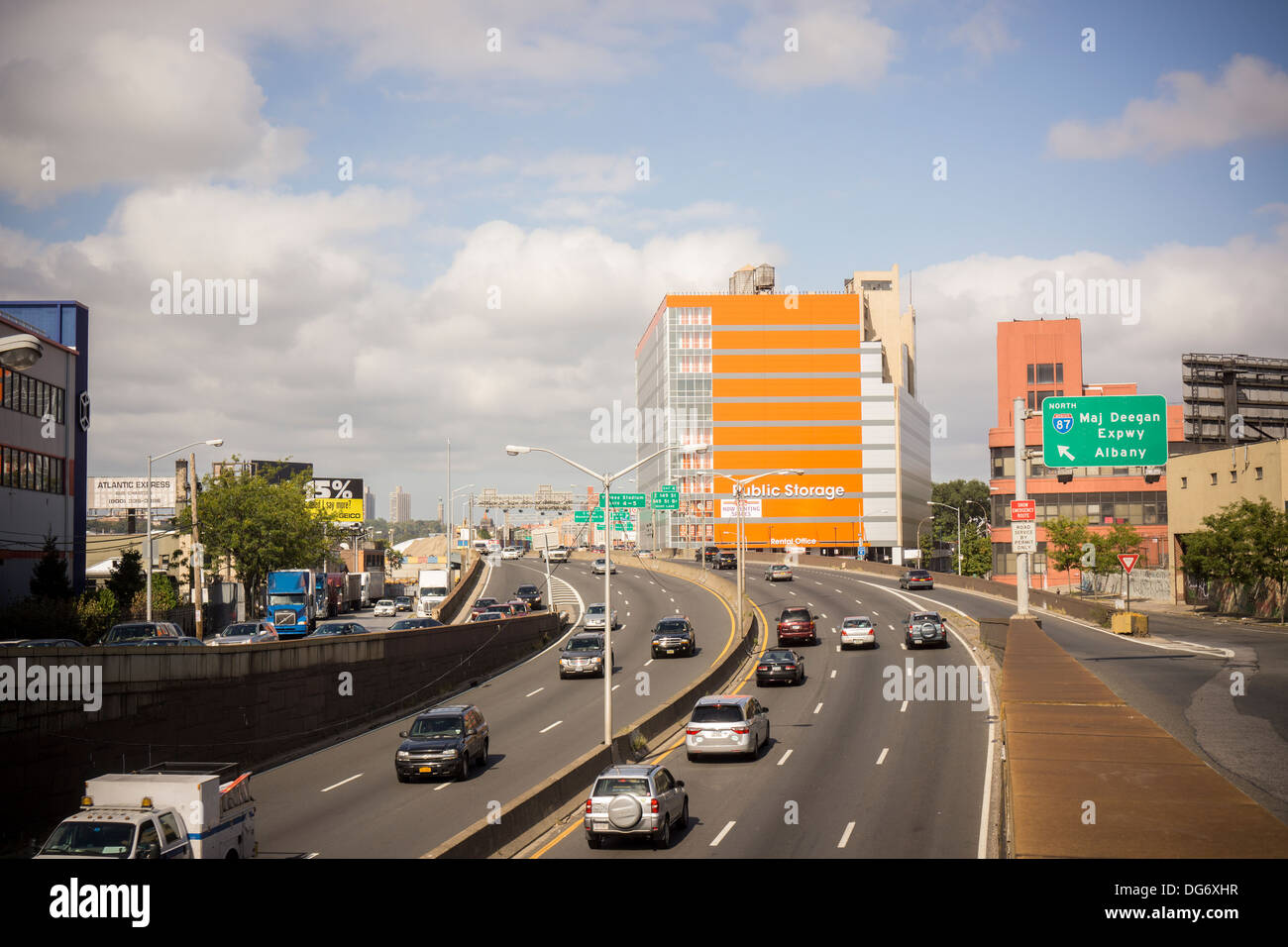 Major Deegan Expressway in the South Bronx in New York Sunday, October ...