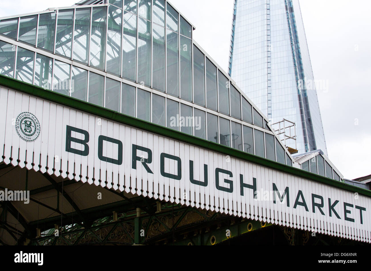Borough market sign hi-res stock photography and images - Alamy