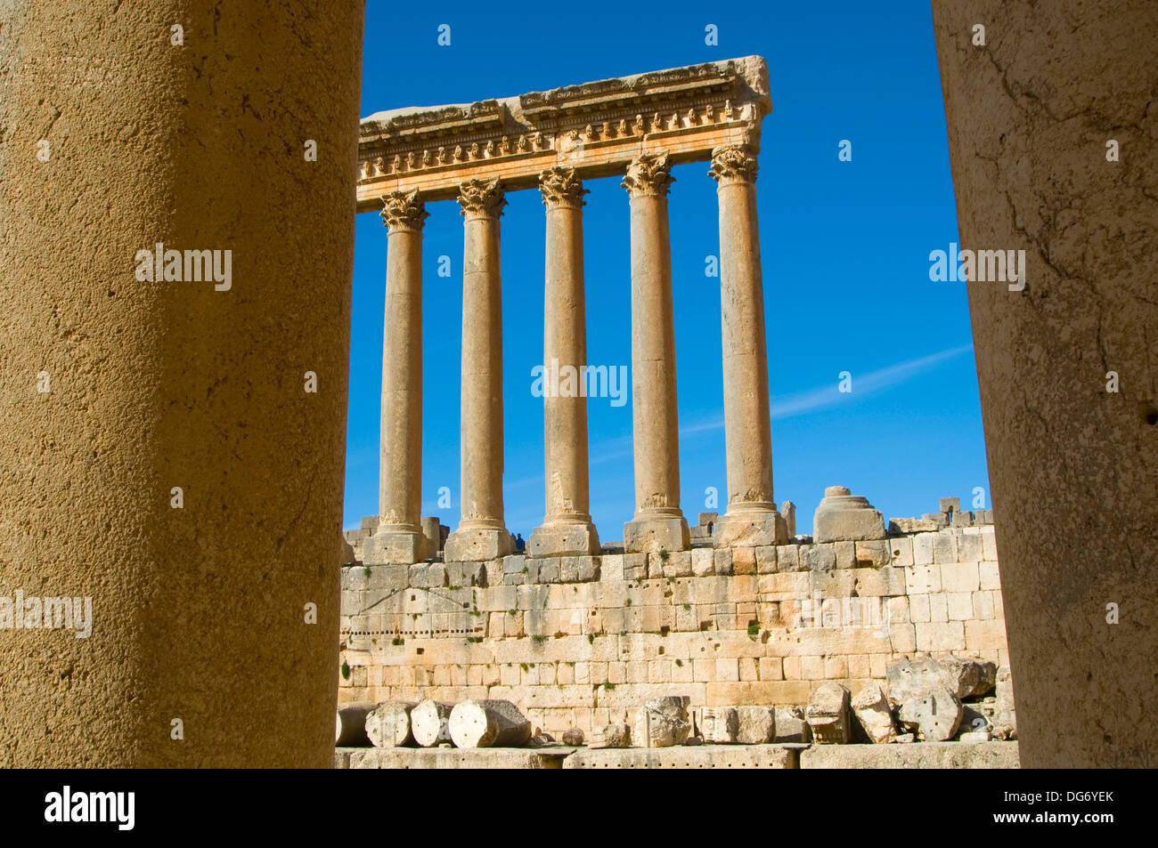 Remains temple jupiter hi-res stock photography and images - Alamy