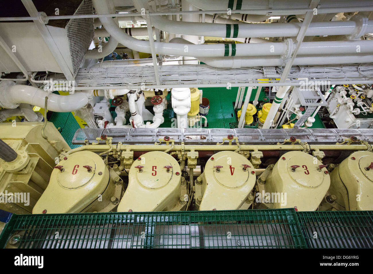 Ship engine room hi-res stock photography and images - Alamy