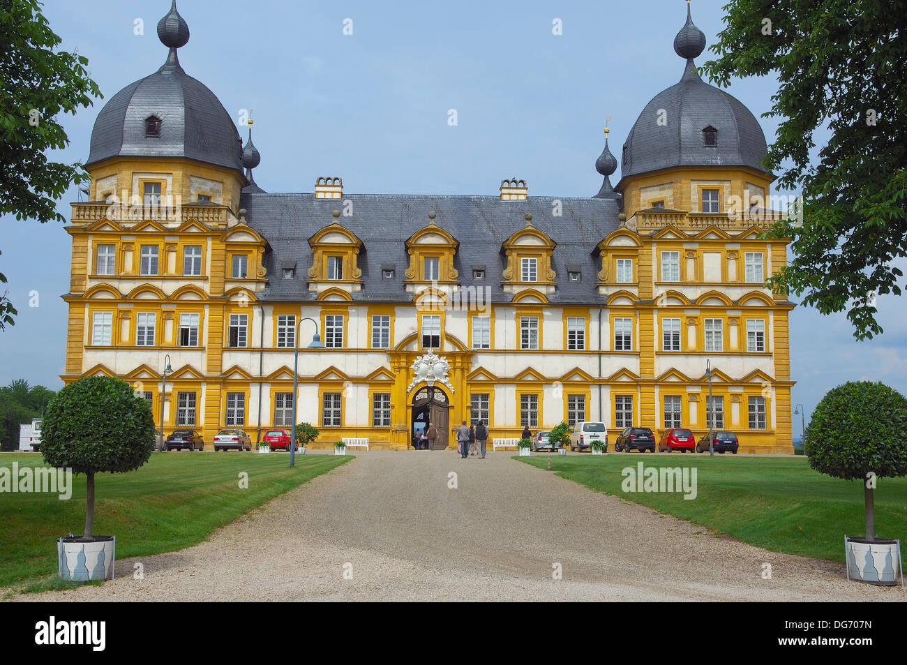 Seehof Castle, Memmelsdorf near Bamberg, Upper Franconia, Bavaria ...