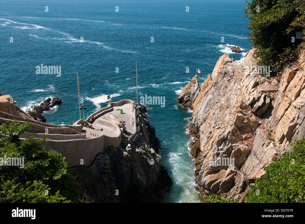 Cliff diver la quebrada hi-res stock photography and images - Alamy