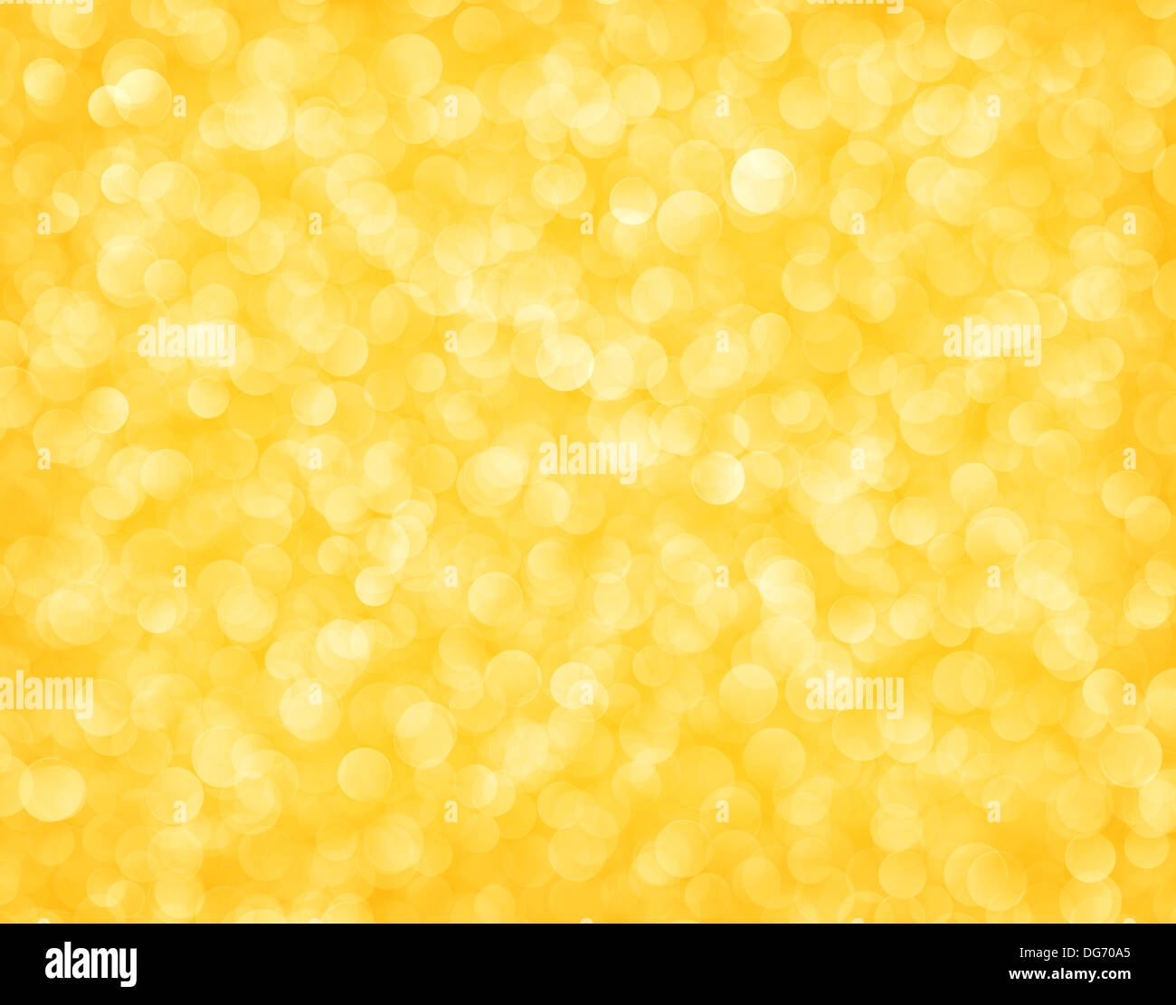 Abstract yellow background with bokeh Stock Photo - Alamy