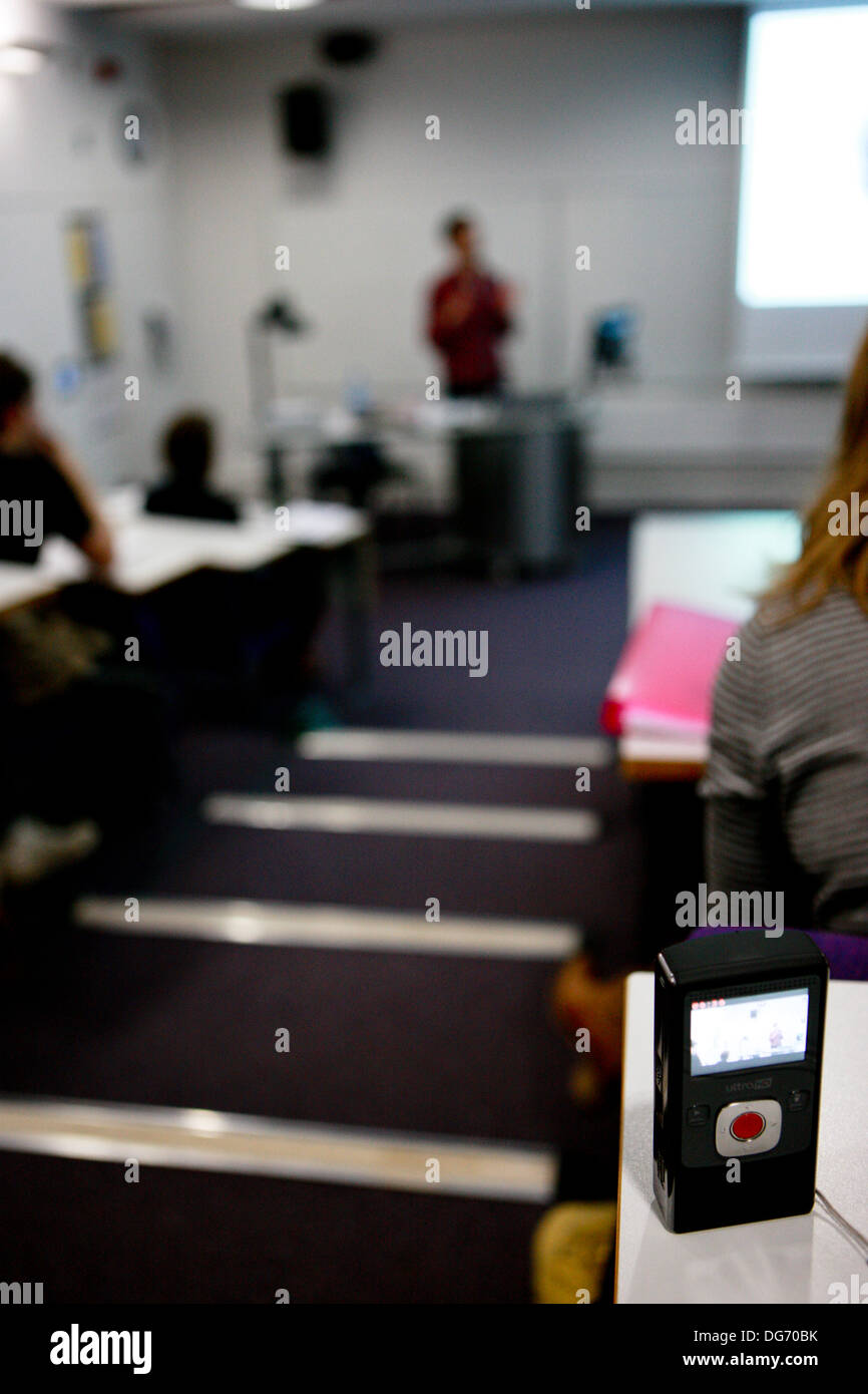 filming a lecture Stock Photo - Alamy