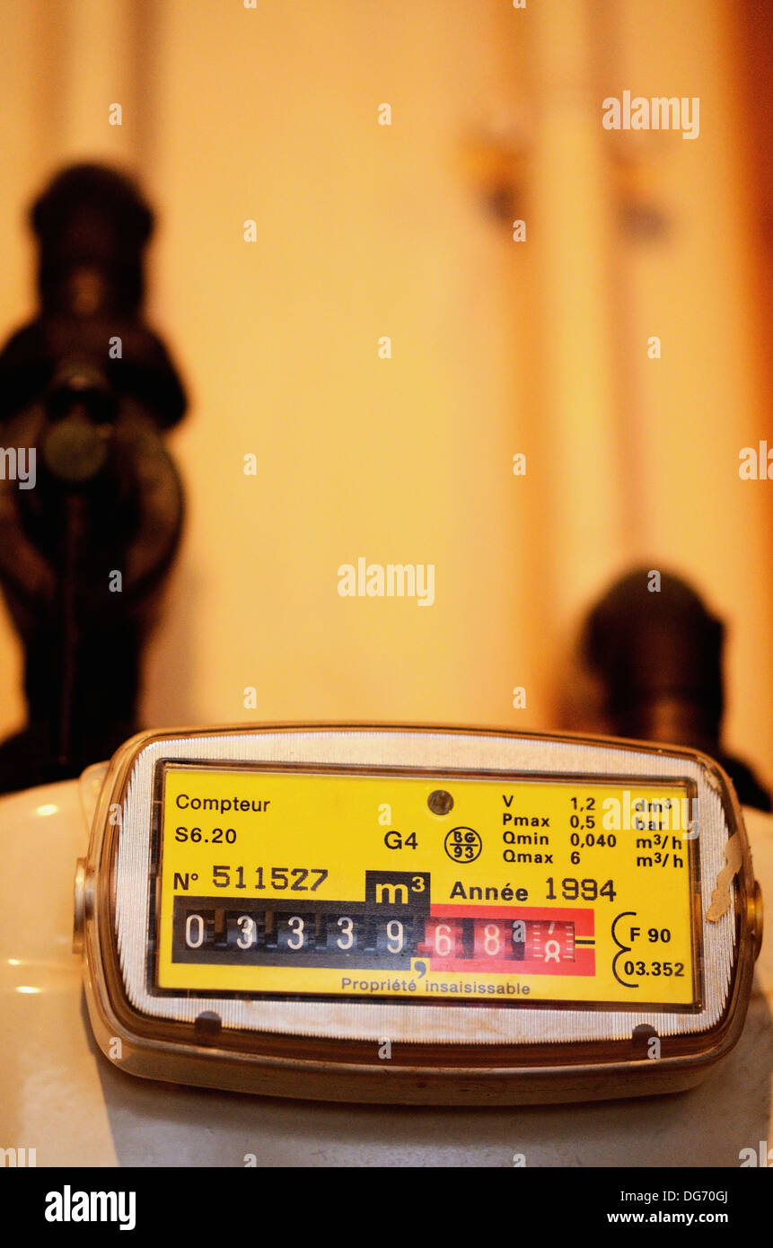 Gas meter in kitchen hi-res stock photography and images - Alamy