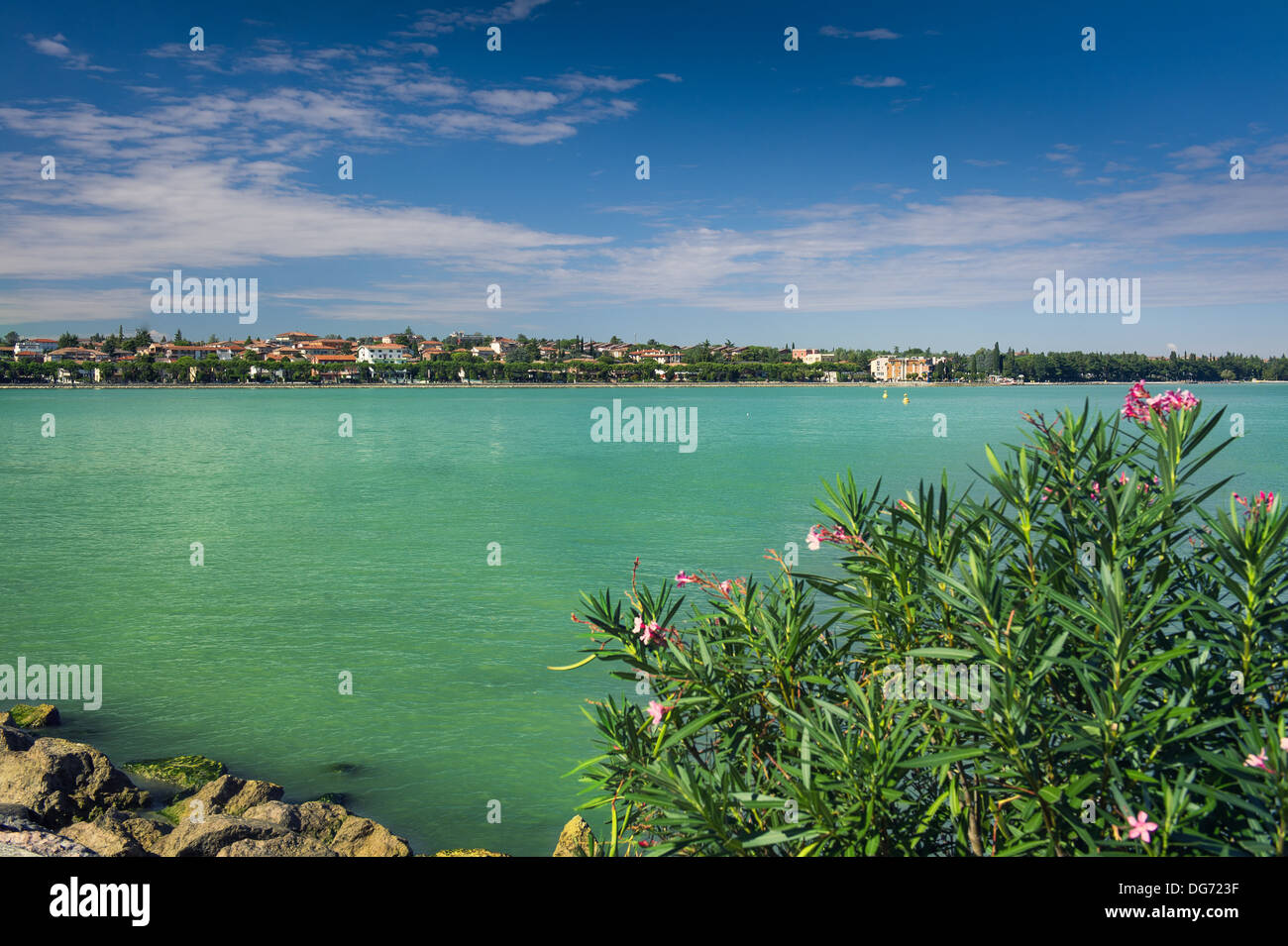 Peschiera on Garda Lake in Italy Stock Photo - Alamy