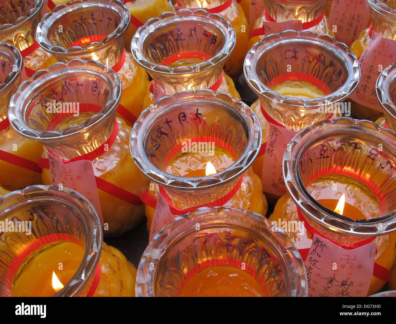 Candles at Chinese New Year Stock Photo - Alamy
