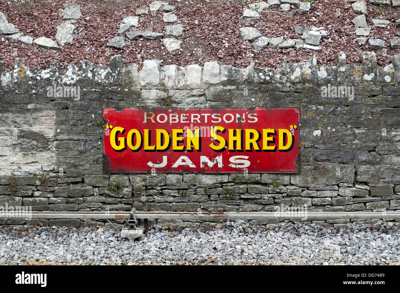 Old railway advertising hi-res stock photography and images - Alamy
