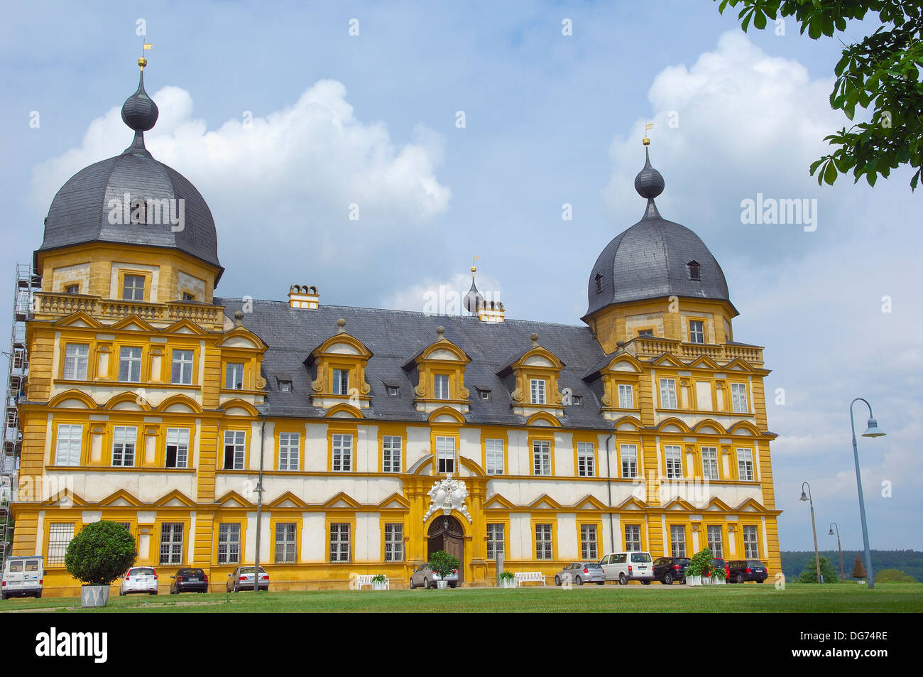 Seehof Castle, Memmelsdorf near Bamberg, Upper Franconia, Bavaria ...