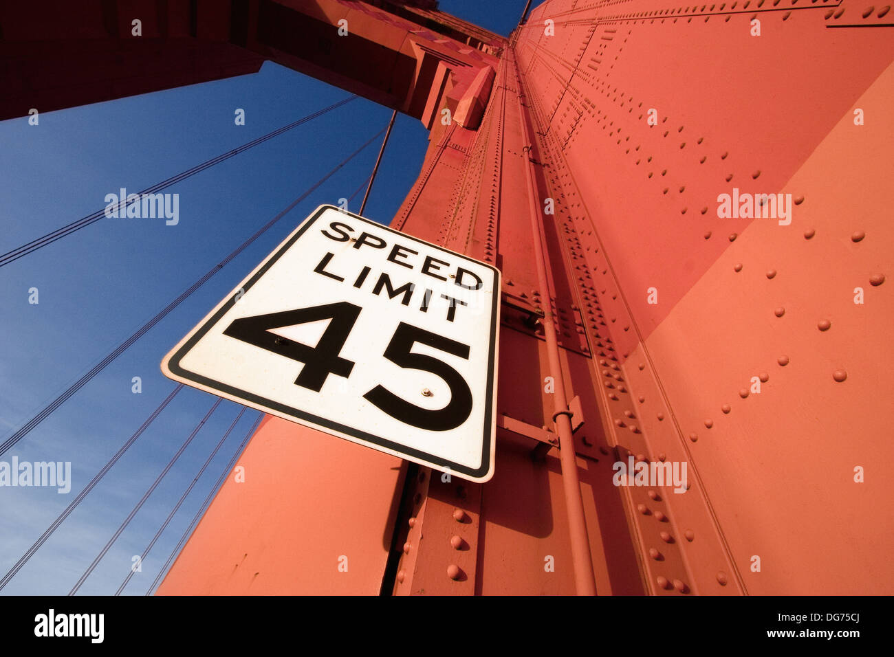 Traffic sign of golden gate bridge hi-res stock photography and images ...