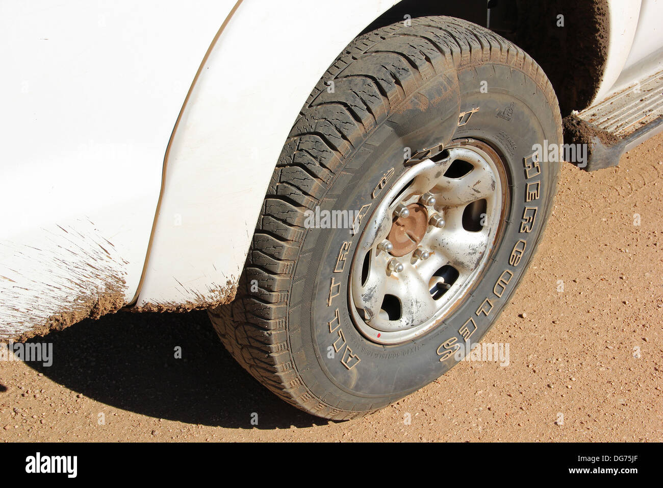 Broken tyre hi-res stock photography and images - Alamy