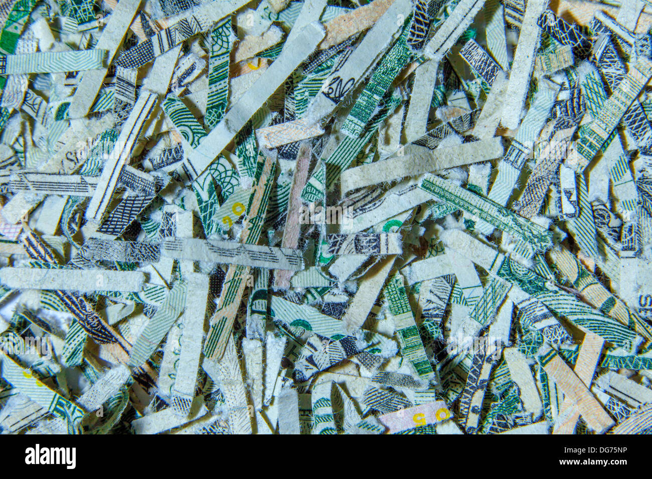 Shredded money federal reserve hi-res stock photography and images - Alamy
