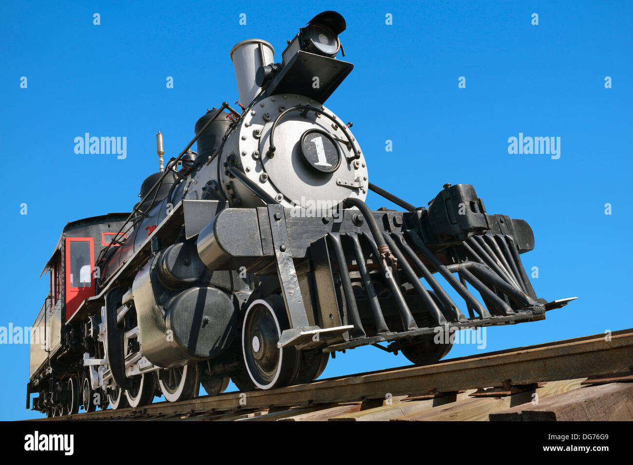 Vintage american steam locomotive hi-res stock photography and images ...