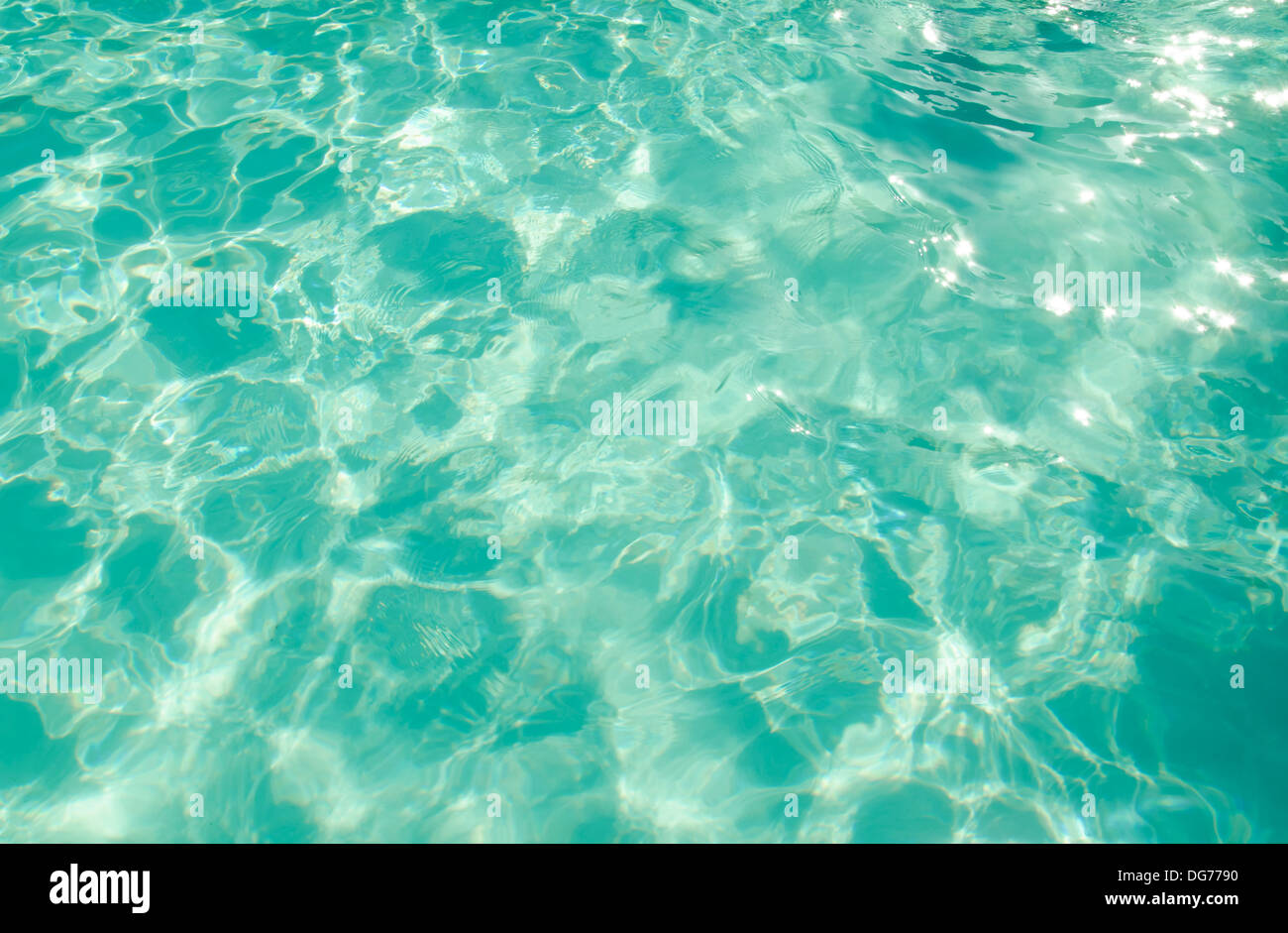 Sparkling pool water in nice, sunny day Stock Photo - Alamy