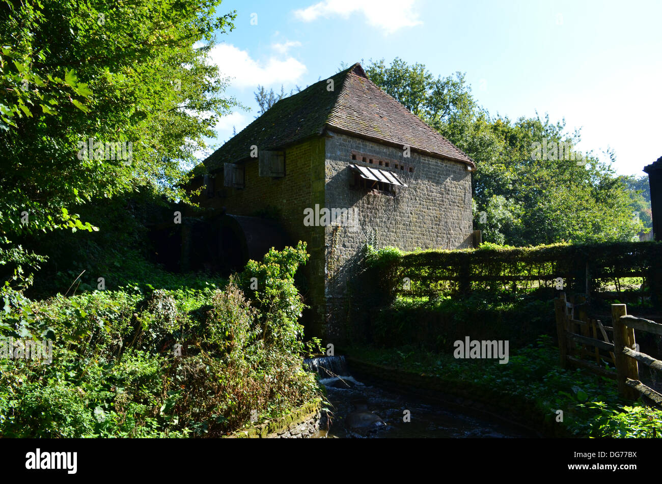 Outside old working watermill wheel hi-res stock photography and images ...