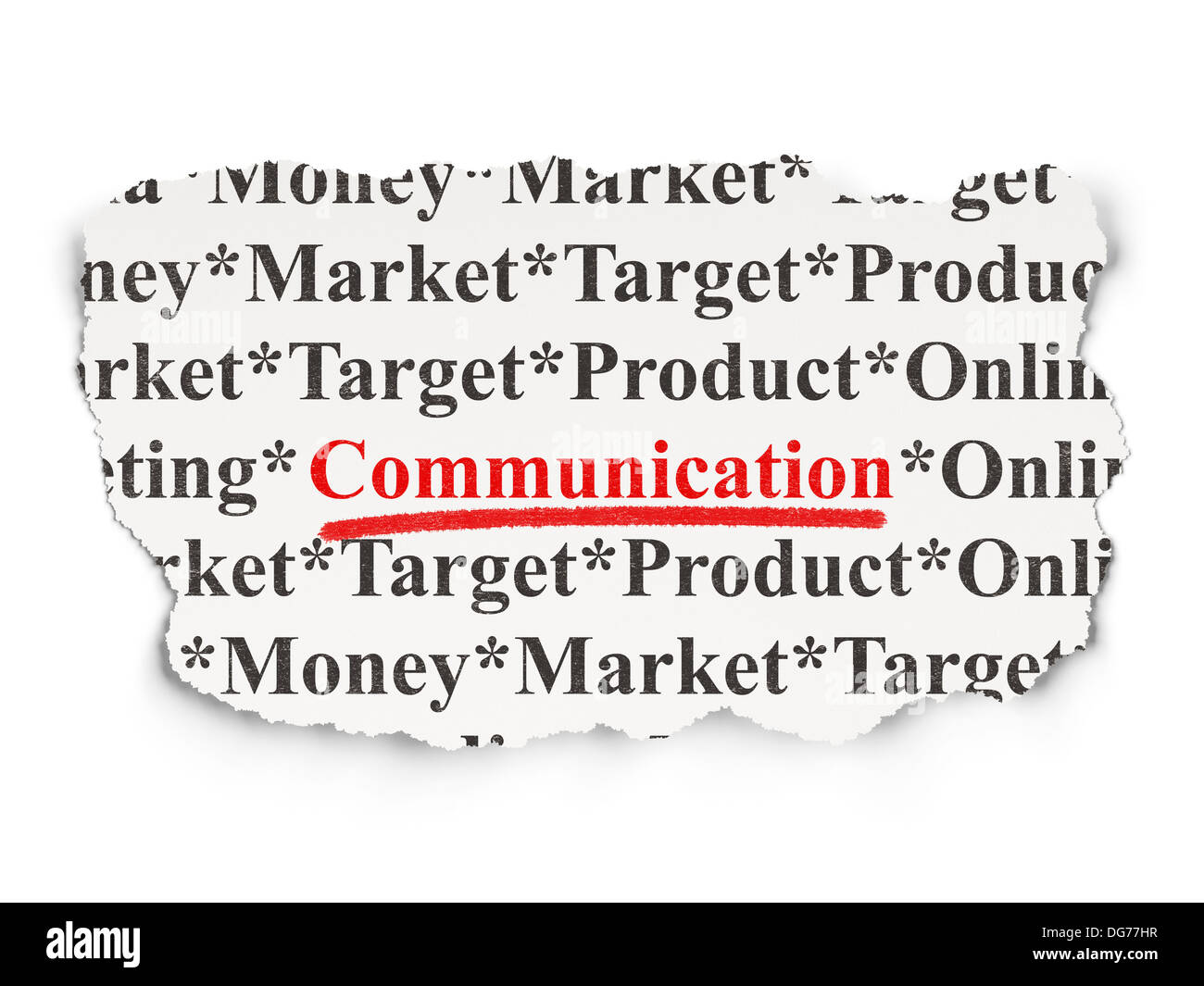 Advertising concept: Communication on Paper background Stock Photo - Alamy