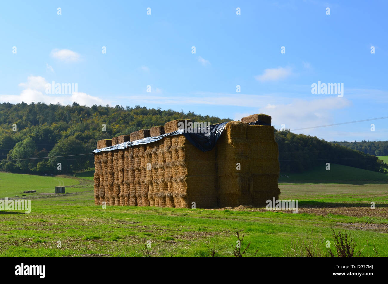 Large hay stack hi-res stock photography and images - Alamy