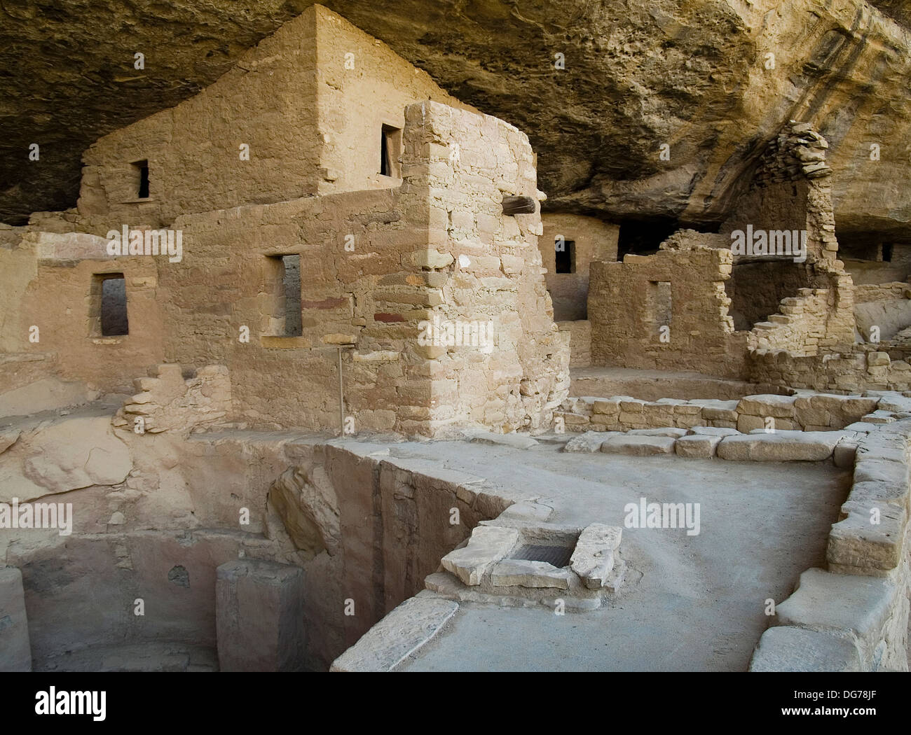 The Spruce Tree House at Mesa Verde National Park,Colorado Stock Photo ...