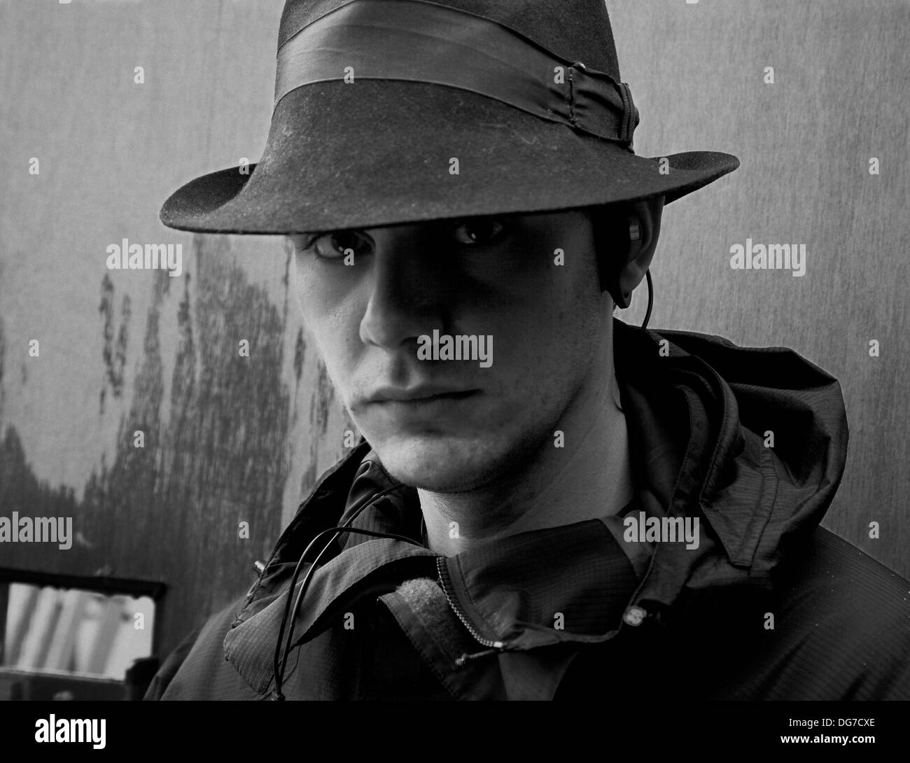 Young guy camera Black and White Stock Photos & Images - Alamy