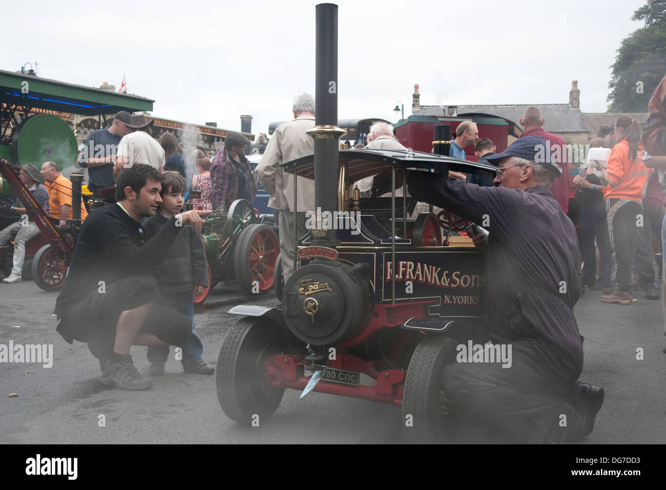 Masham Steam engine Rally 2013 Stock Photo - Alamy