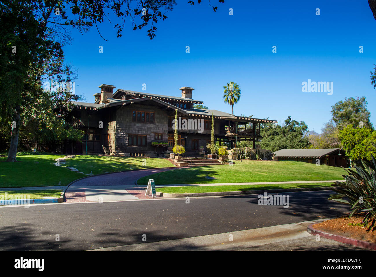 The Gamble house in Pasadena California Stock Photo - Alamy