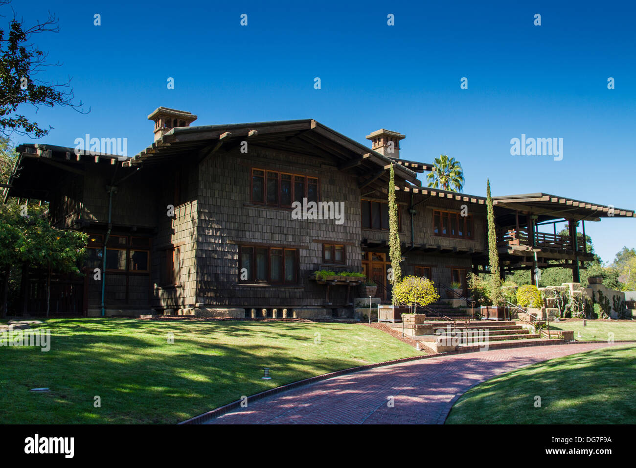 The Gamble house in Pasadena California Stock Photo - Alamy