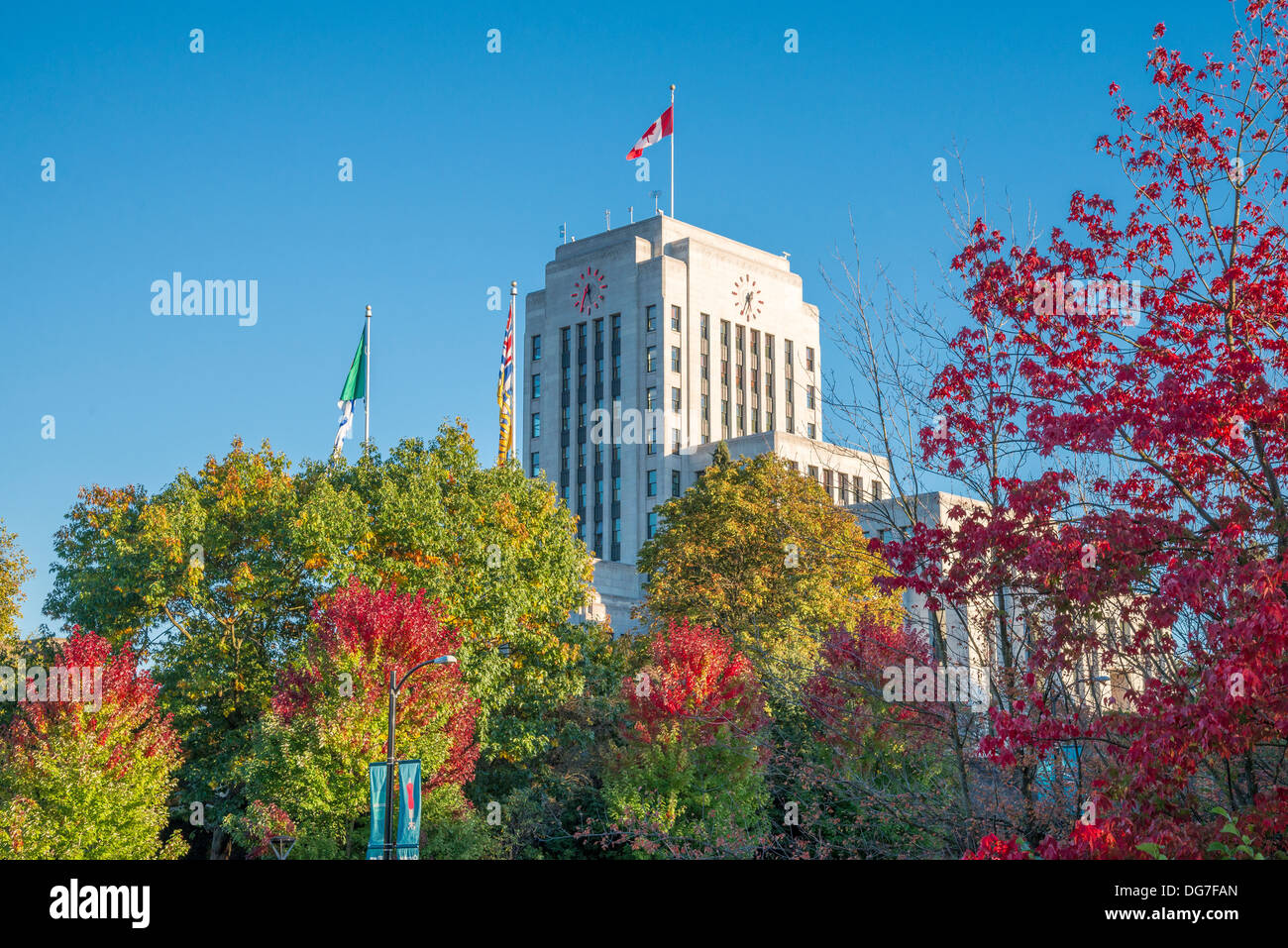 Vancouver city hall hi-res stock photography and images - Alamy
