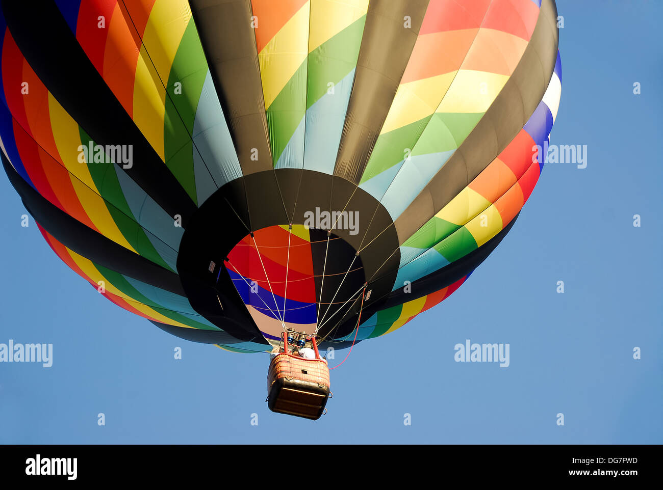 Deep blue sky balloon hi-res stock photography and images - Alamy