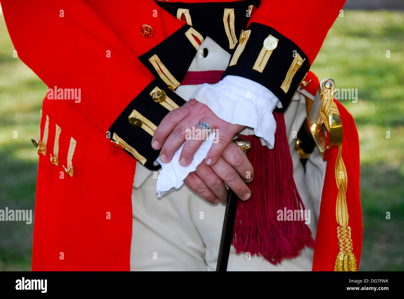 British redcoat uniform hi-res stock photography and images - Alamy