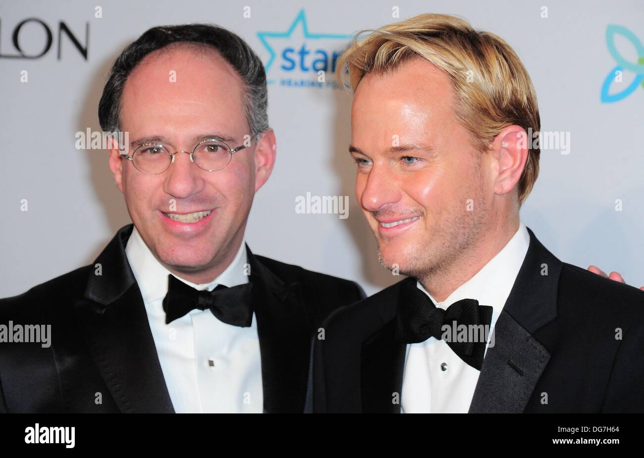 New York, NY, USA. 15th Oct, 2013. Daniel Benedict, Andrew Saffir at ...