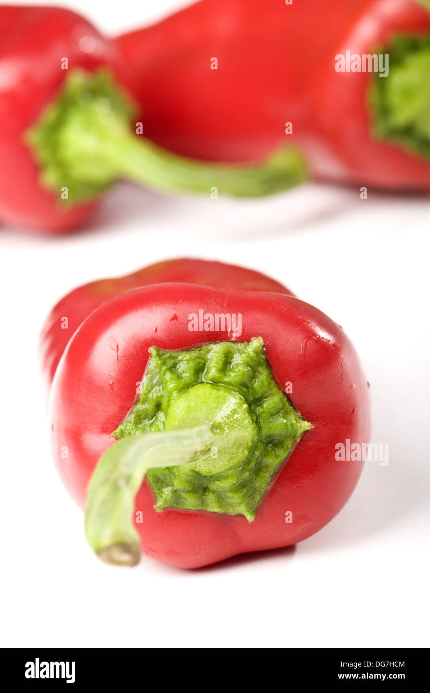 Red Bell Pepper Stock Photo - Alamy