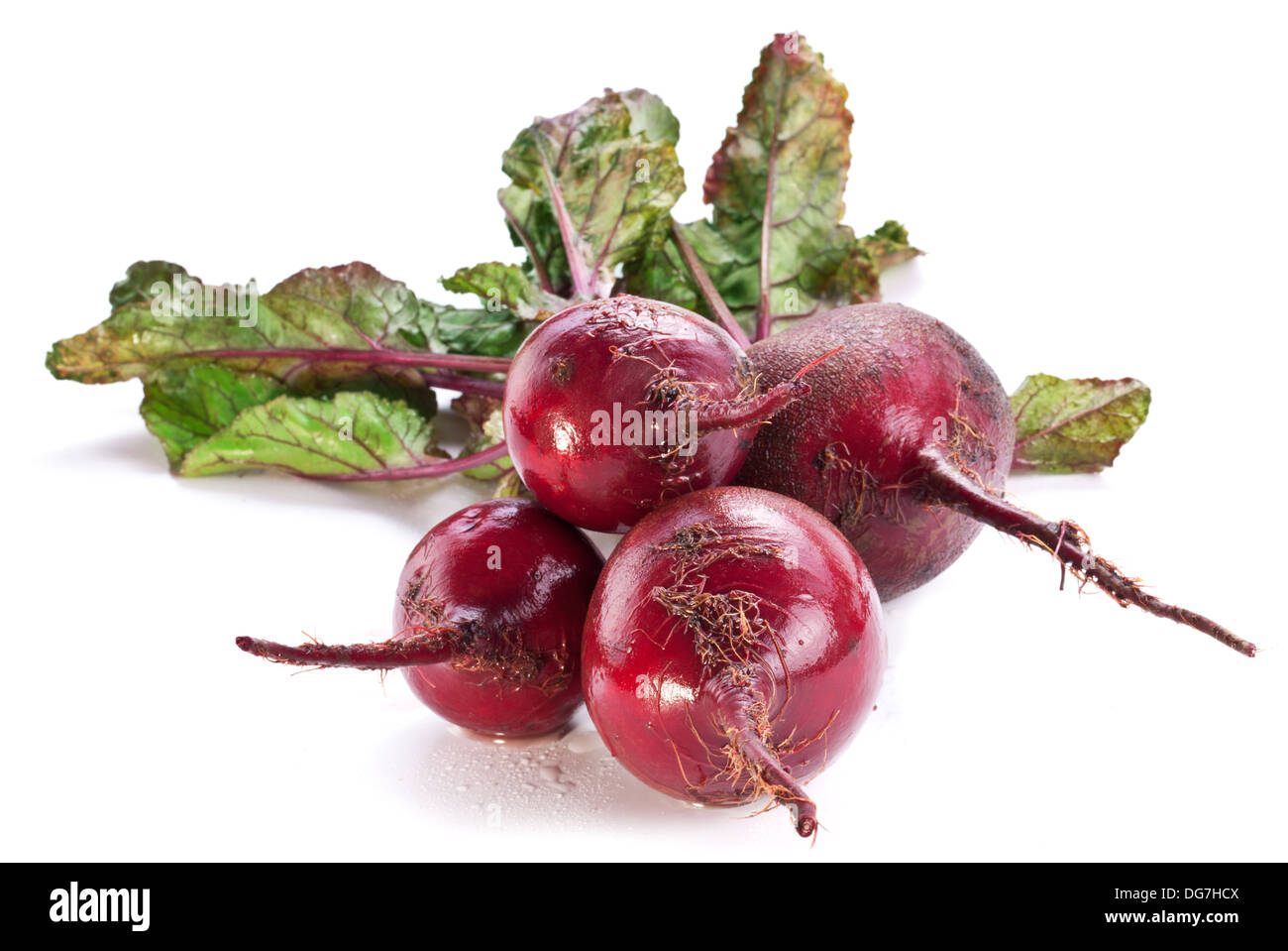 Beet roots isolated on white background Stock Photo - Alamy