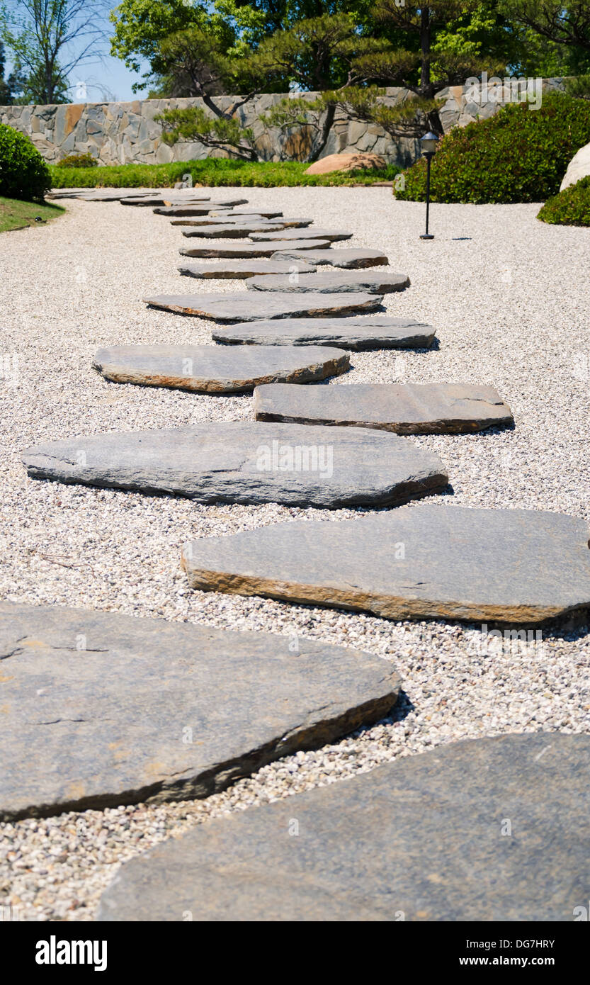 Zen rock gardens hi-res stock photography and images - Alamy