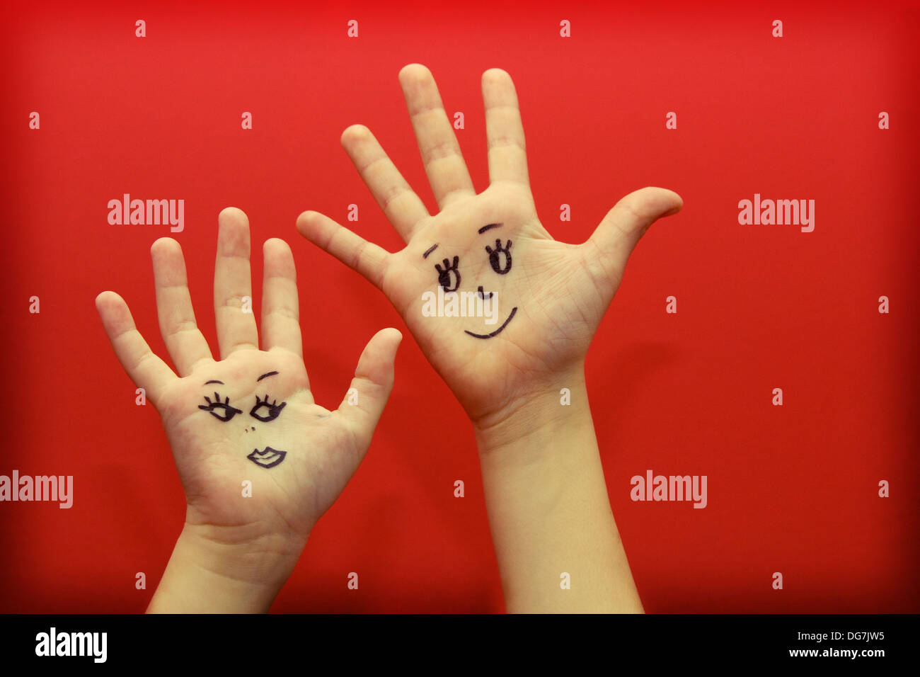 Pair of hands childs hi-res stock photography and images - Alamy