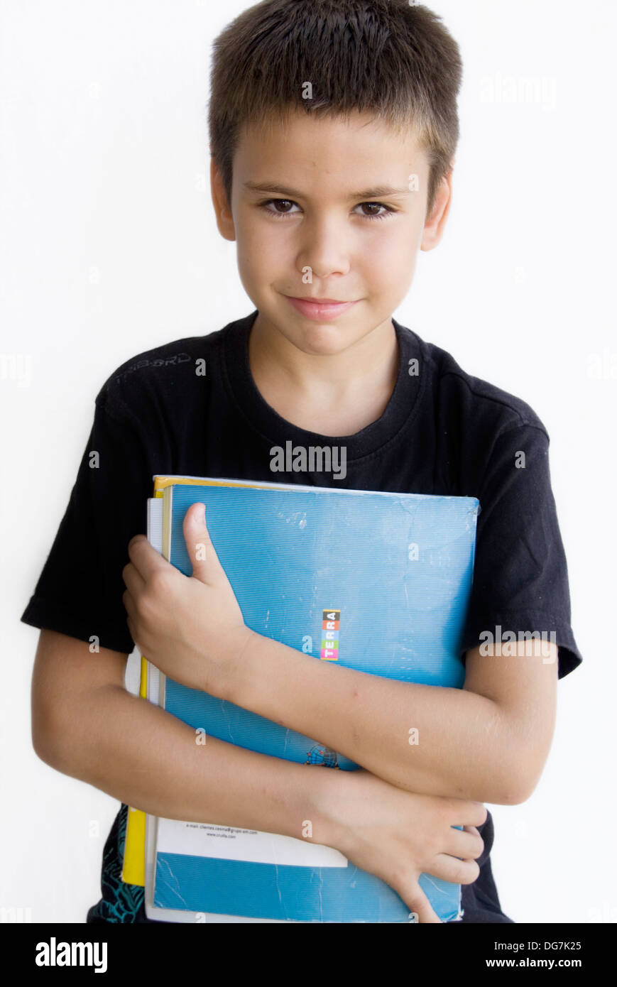 8 years old boy Stock Photo - Alamy