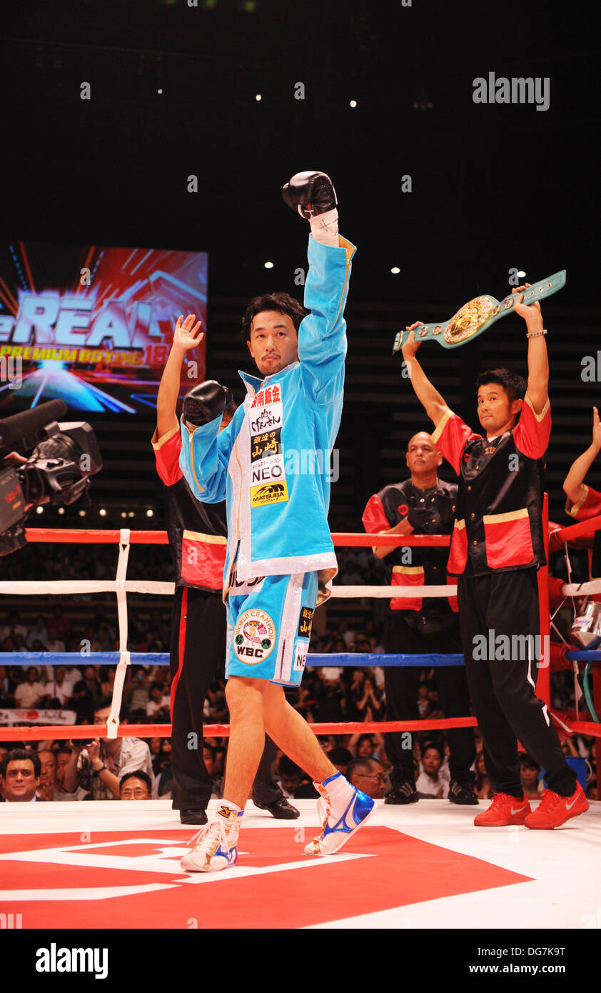 Tokyo, Japan. 12th Aug, 2013. Shinsuke Yamanaka (JPN) Boxing : Shinsuke ...