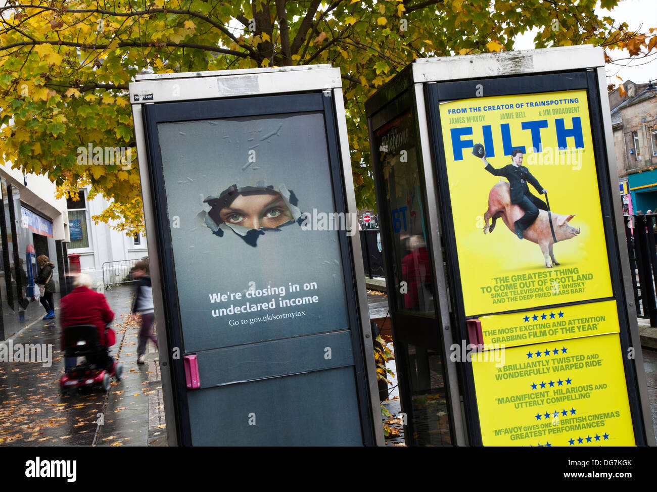 "We are closing in on undeclared income" HMRC menacing adverts on BT ...