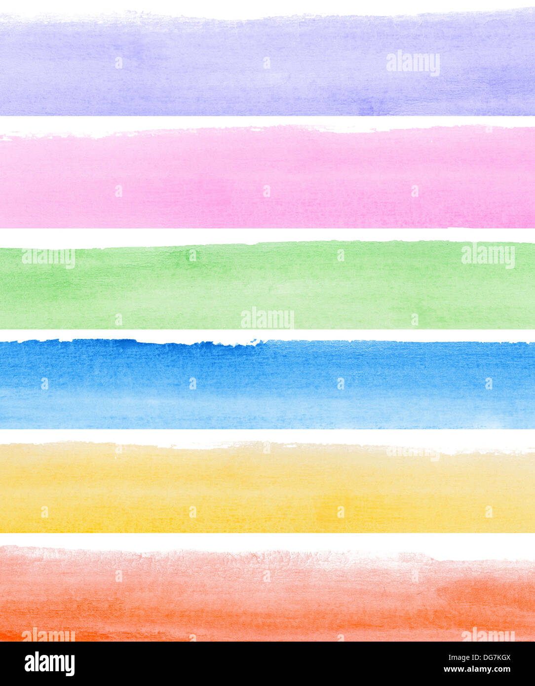 Abstract watercolor hand painted banners Stock Photo - Alamy