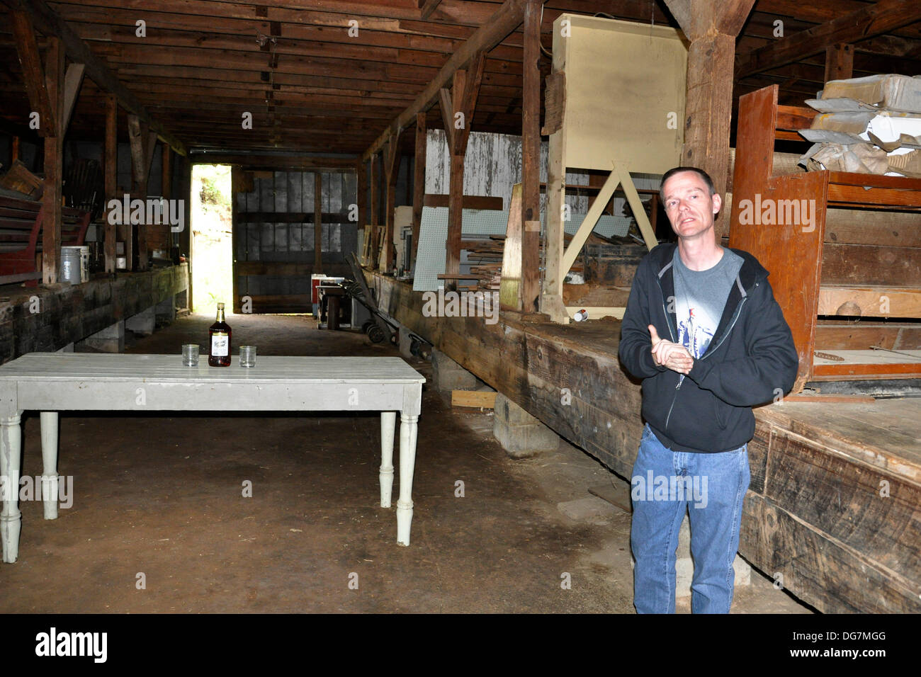 American actor Dan Riker portrayed in Senoia, Georgia. Dan Riker who ...