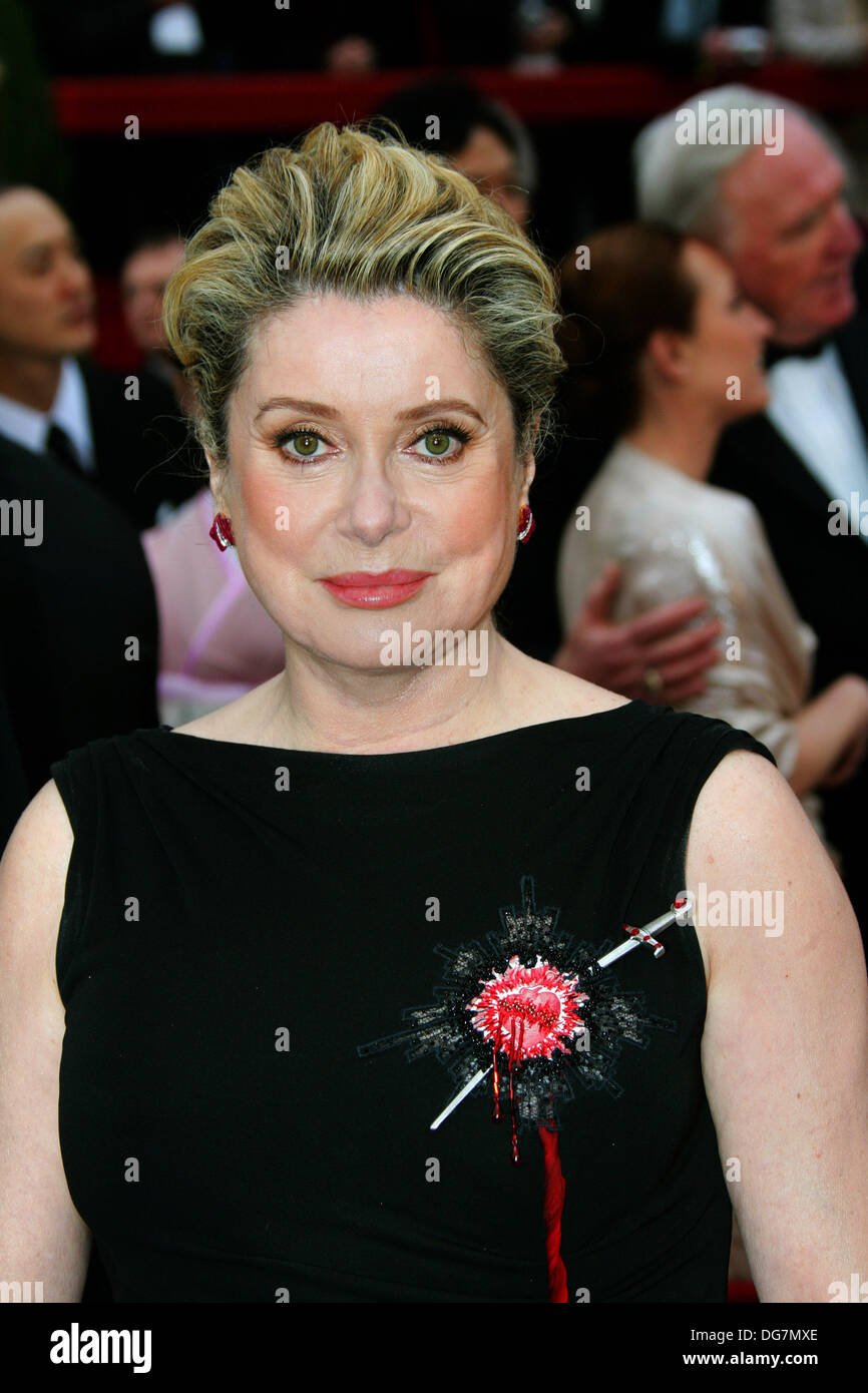 French actress Catherine Deneuve is pictured on the red carpet prior to ...