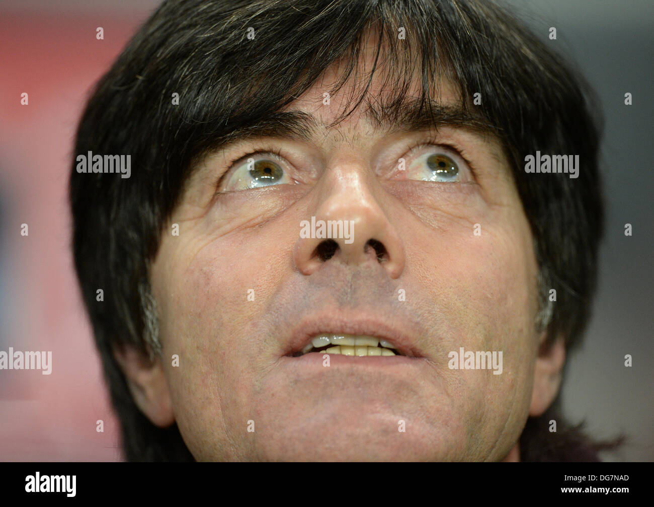 Stockholm, Sweden. 15th Oct, 2013. Germany's head coach Joachim Loew ...
