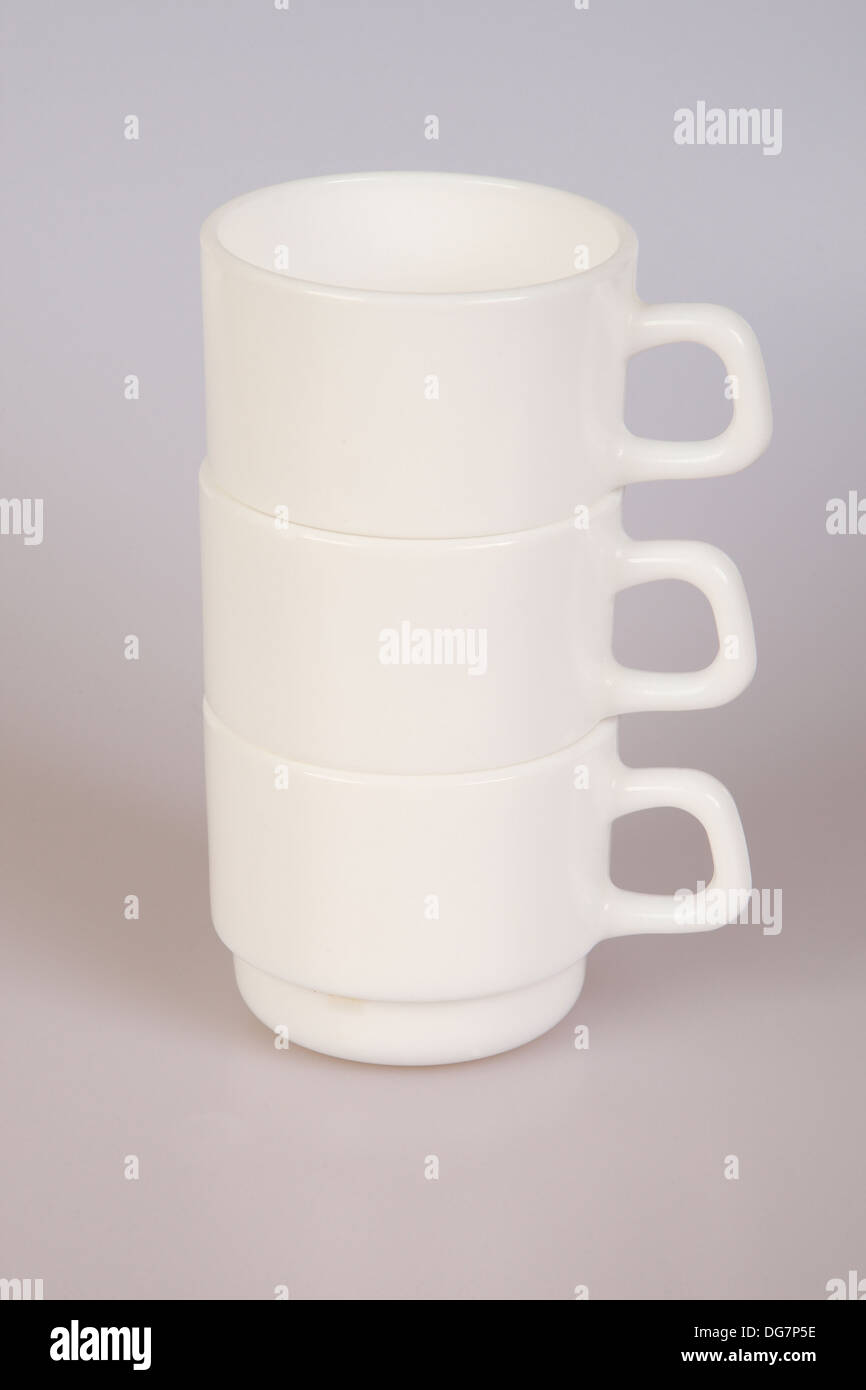 Stacked teacups hi-res stock photography and images - Alamy