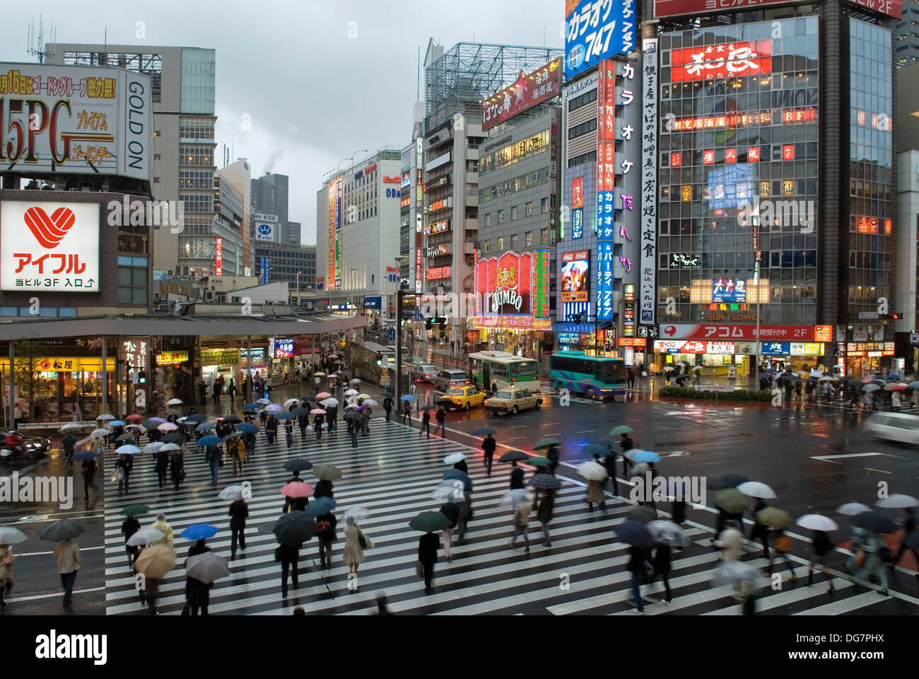 Crossroads In Shinjuku District High Resolution Stock Photography and ...