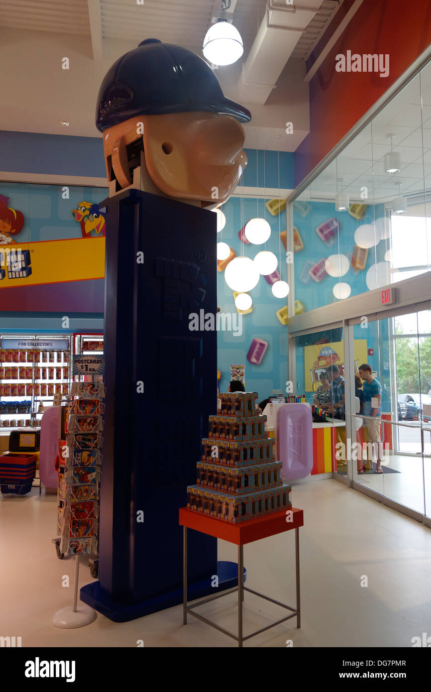Pez candy visitor center Stock Photo - Alamy