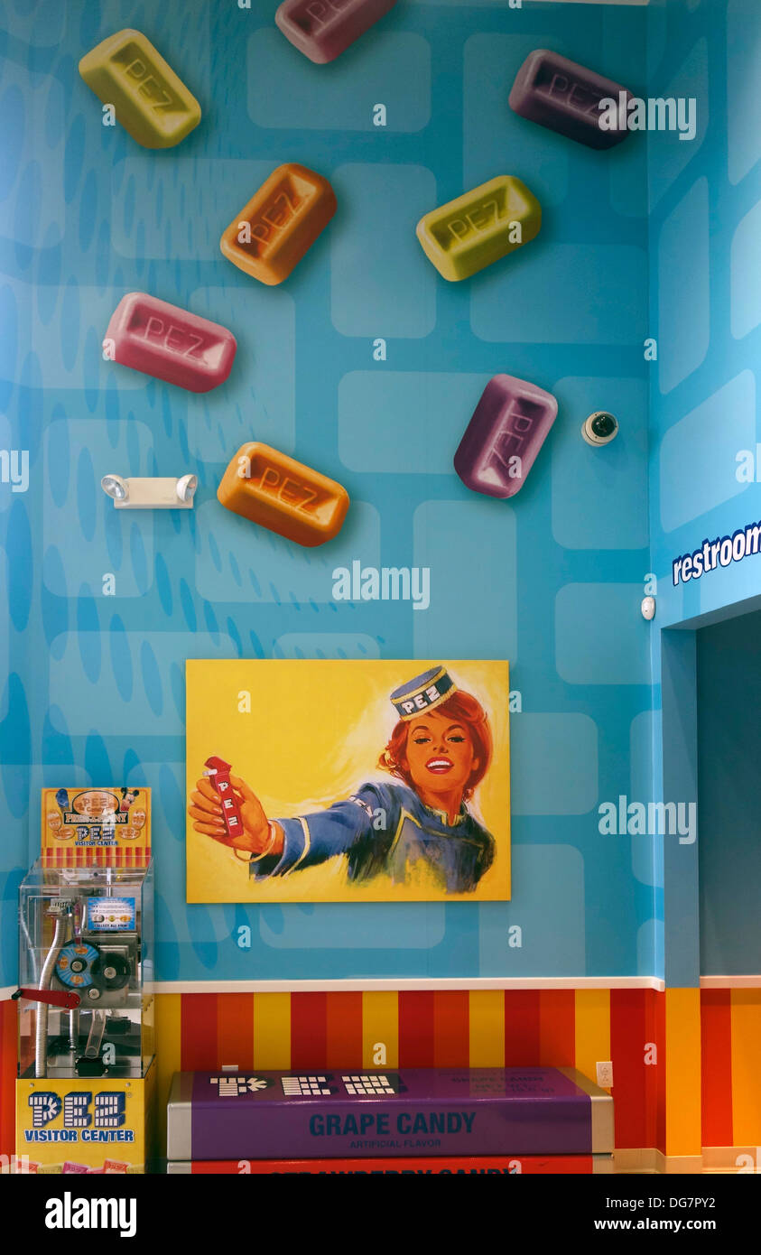 Pez candy visitor center Stock Photo - Alamy