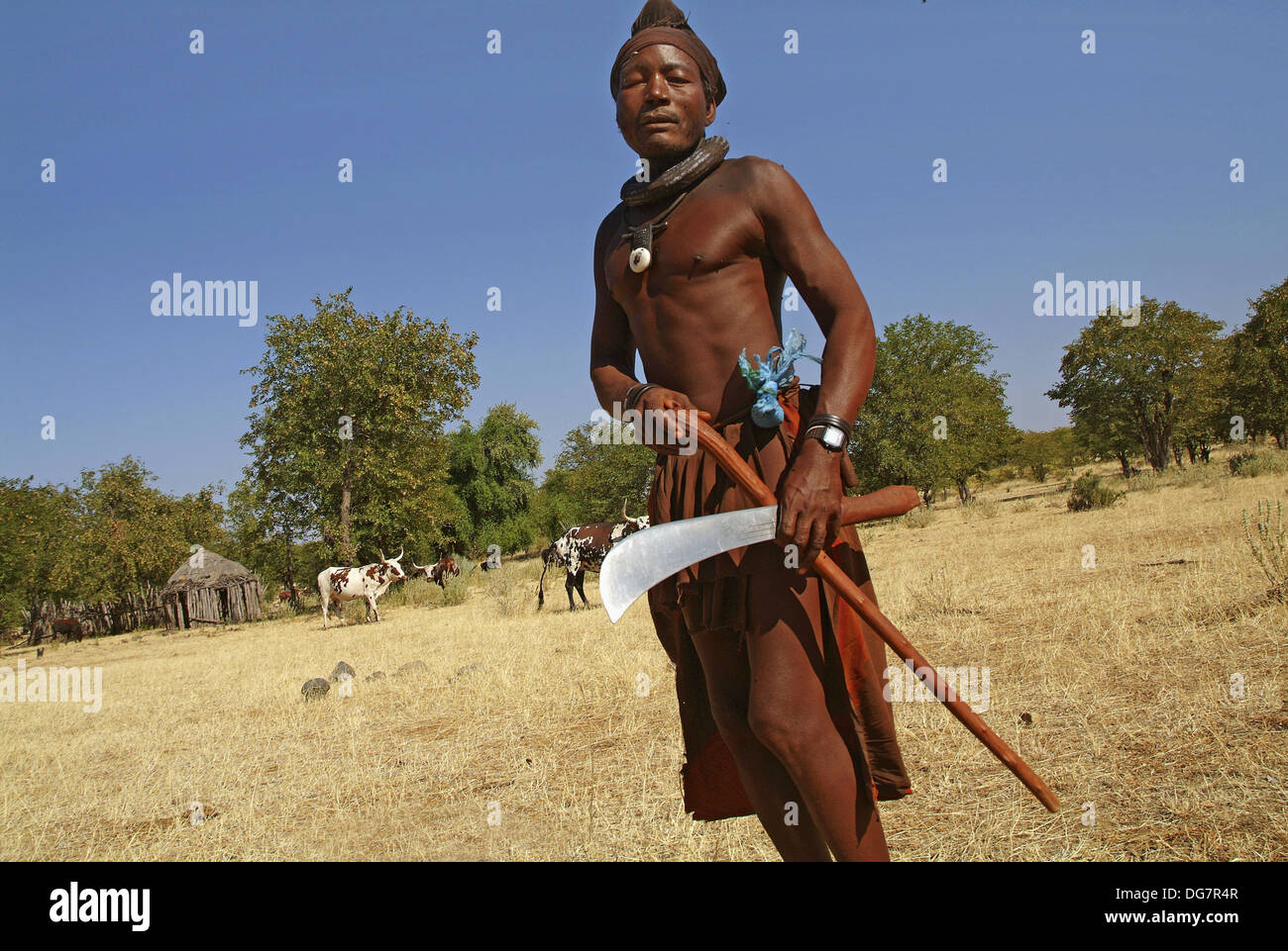Himba shepherd hi-res stock photography and images - Alamy