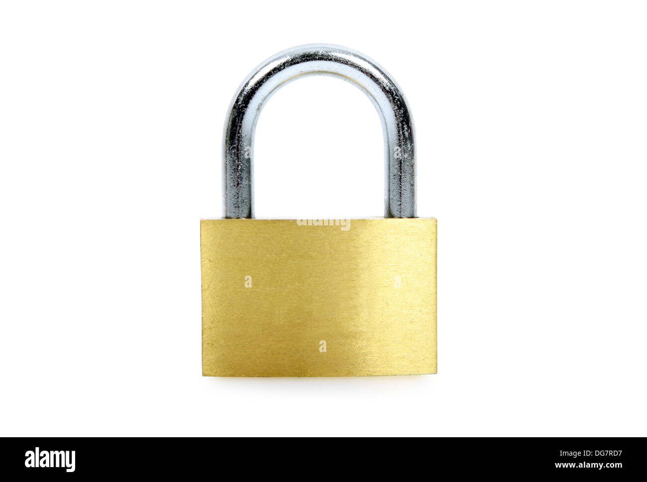 padlock isolated on white background Stock Photo - Alamy