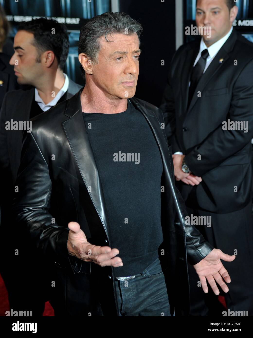 New York, NY, USA. 15th Oct, 2013. Sylvester Stallone, Jennifer Flavin ...