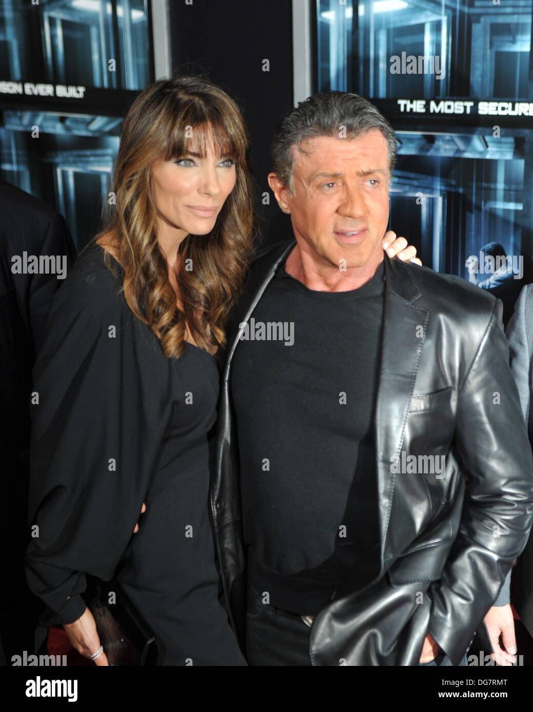 New York, NY, USA. 15th Oct, 2013. Sylvester Stallone, Jennifer Flavin ...