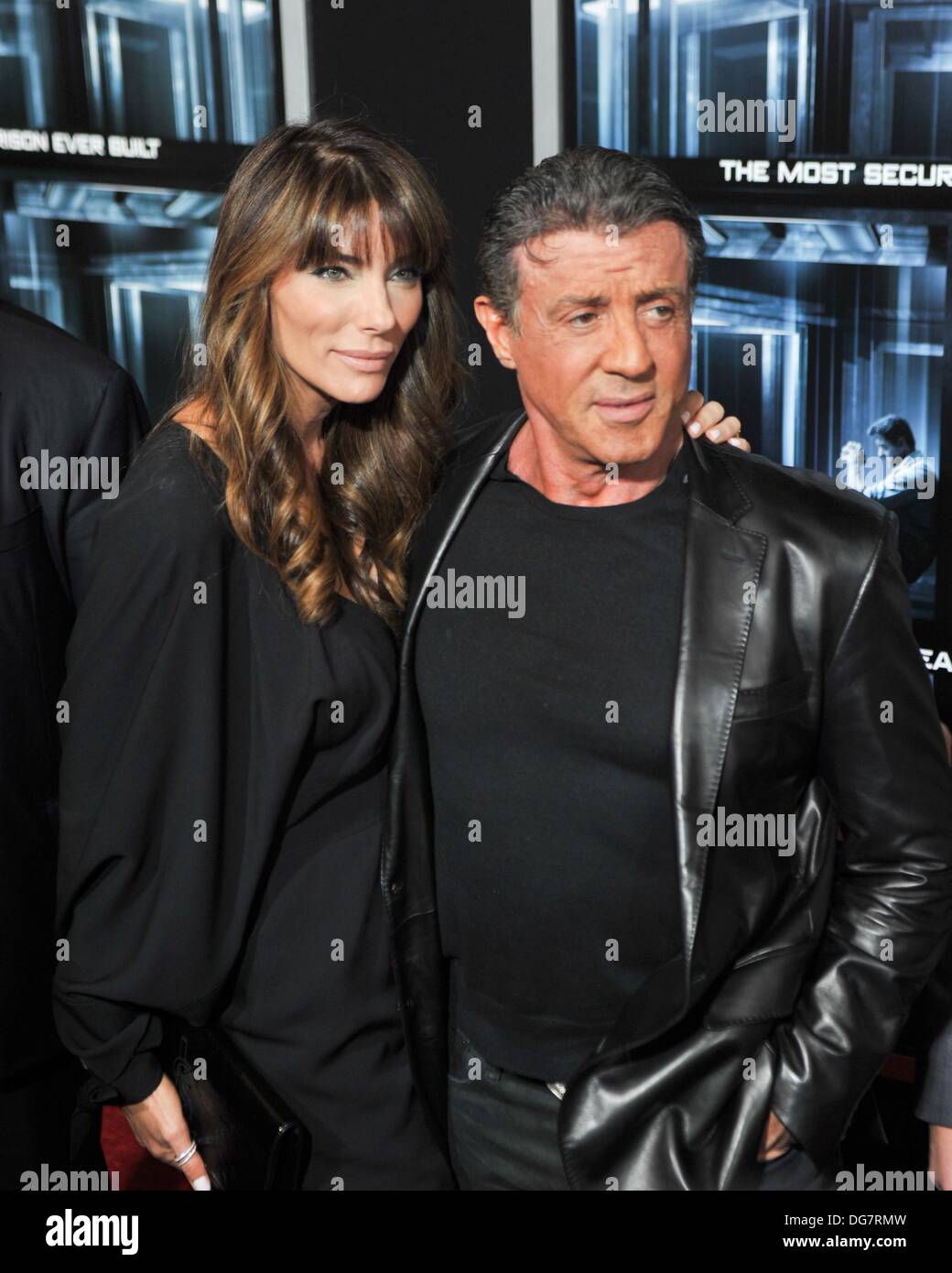 New York, NY, USA. 15th Oct, 2013. Sylvester Stallone, Jennifer Flavin ...